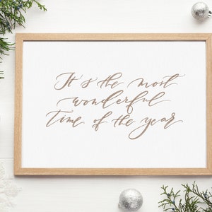 Christmas Quote Poster Winter Wall Art Christmas Printable Wall Art ...