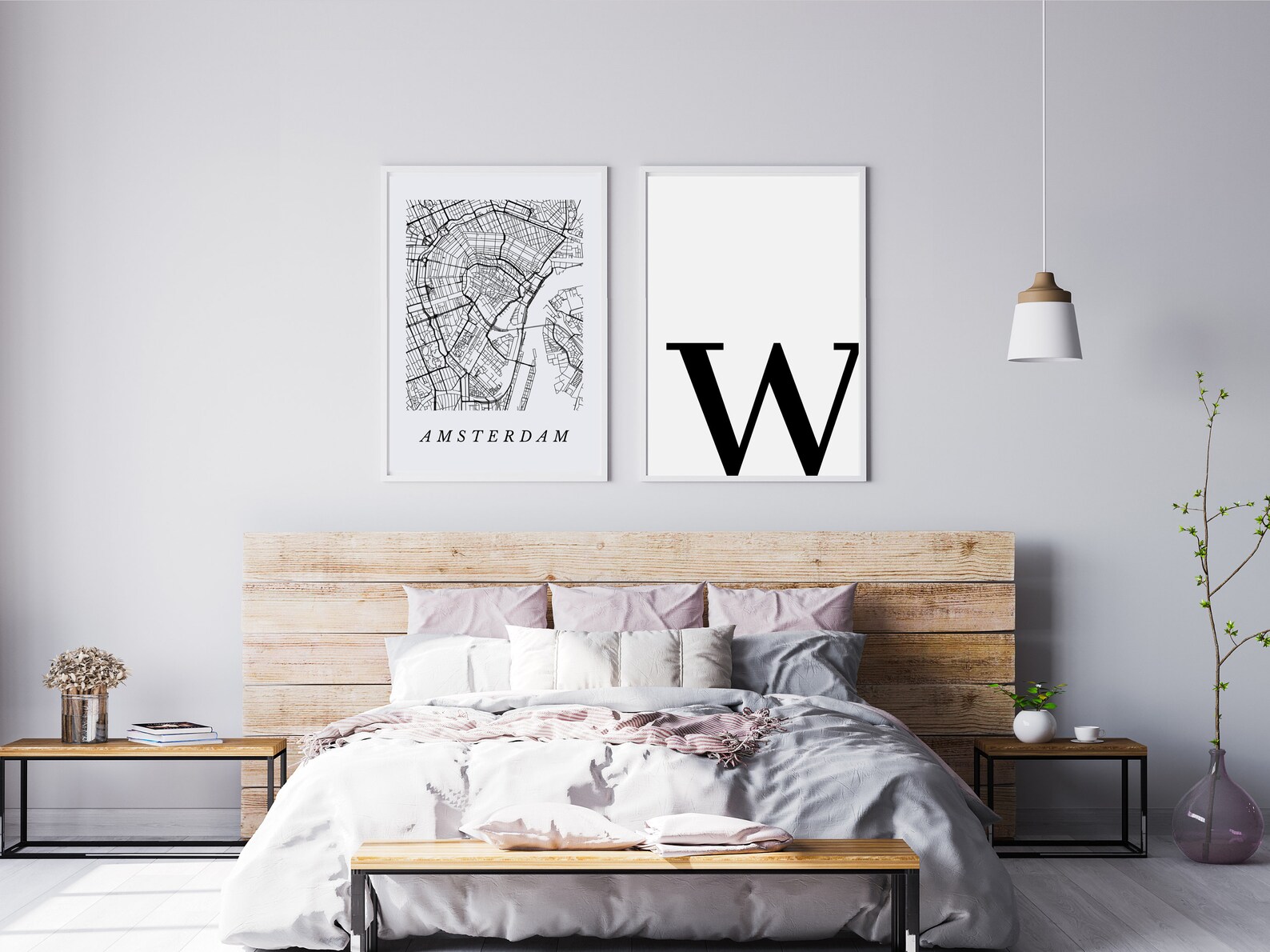 Printable Wall Art Letters Poster Alphabet Typography Print Wall Art ...