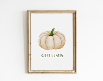 Pumpkin Print Halloween Printable Halloween Wall Art Fall Decor ...