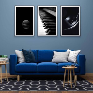 VINYL Print Wall Art | Music Poster | Music Theme Room | Wall Art ...