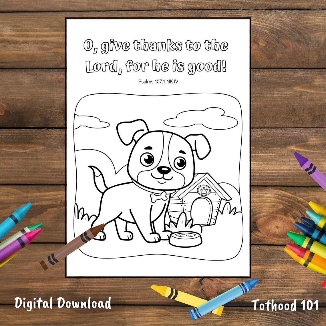 Bible Verse Coloring Pages for Preschoolers, Preschool Bible Verses ...