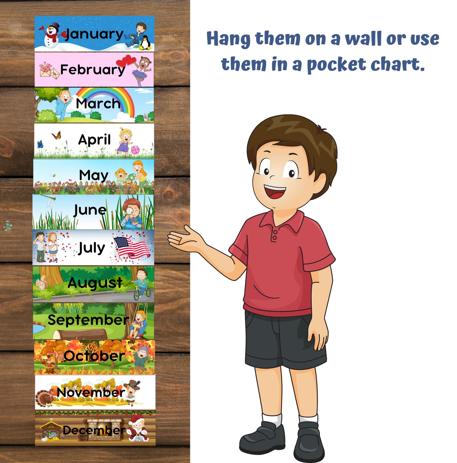 Months of the Year, Preschool Printables, Circle Time, Preschool ...