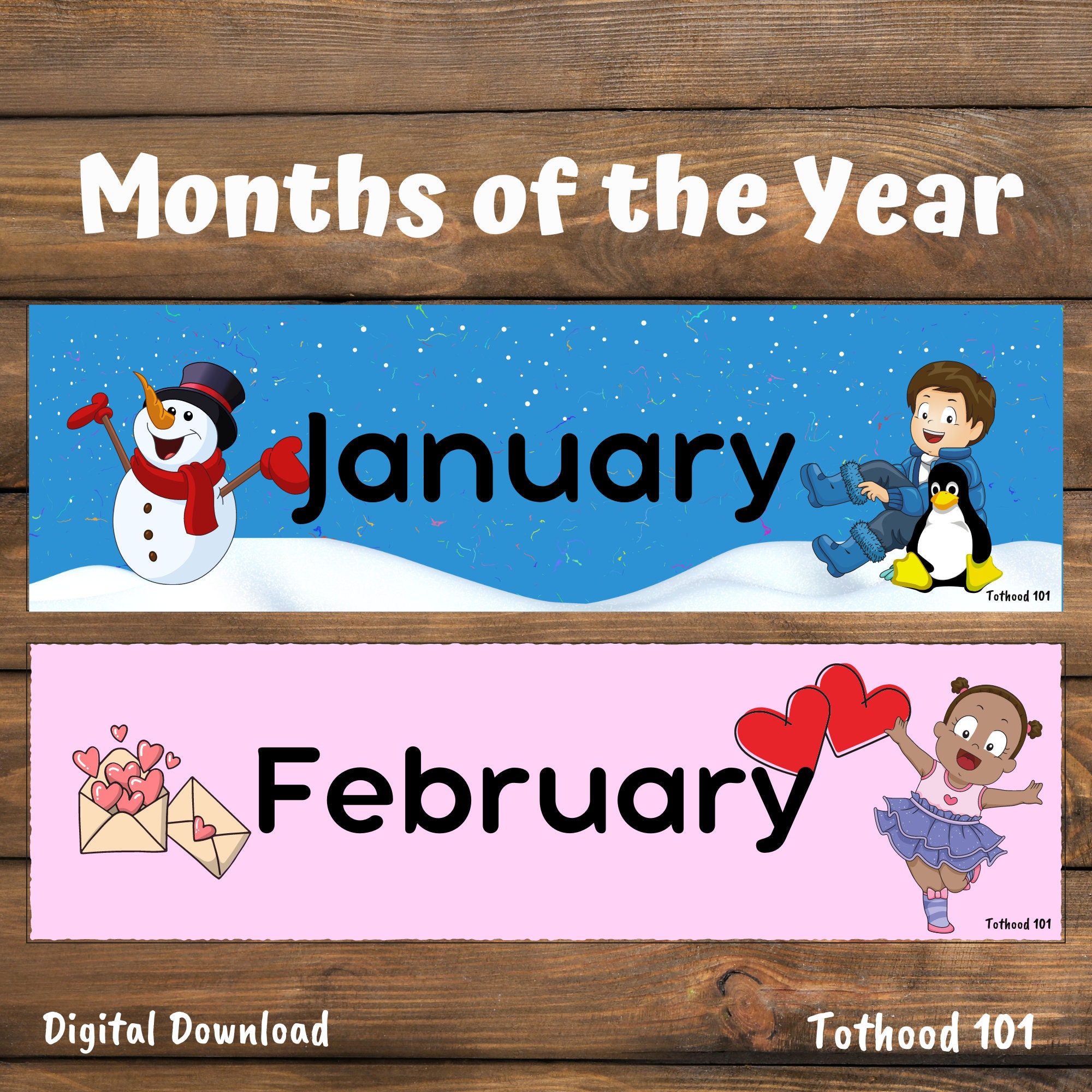 Months of the Year, Preschool Printables, Circle Time, Preschool ...