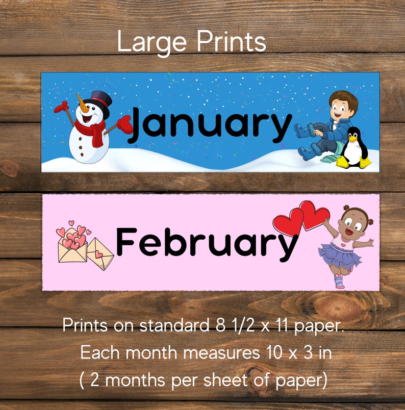 Months Of The Year Preschool Printables Circle Time Preschool Months Of The Year Preschool Printables Circle Time Preschool