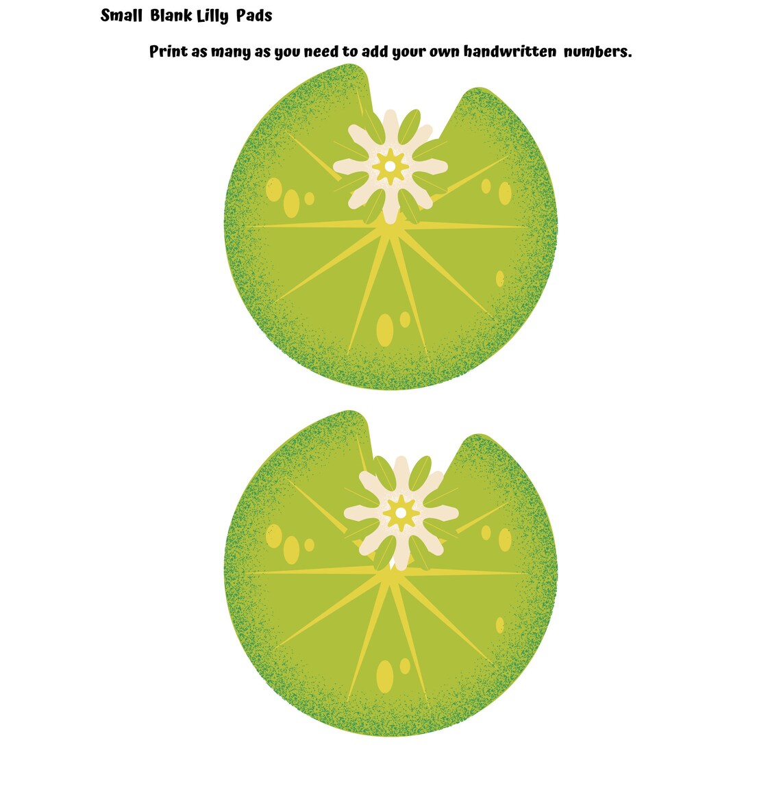 Preschool Math Activity, Frog Printables, Counting Activities ...