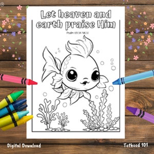 20 Spring Bible Verse Coloring Pages, Homeschool Preschool, Sunday ...