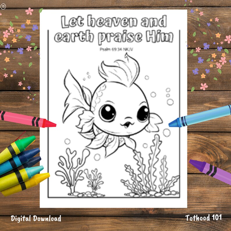 20 Spring Bible Verse Coloring Pages, Homeschool Preschool, Sunday ...