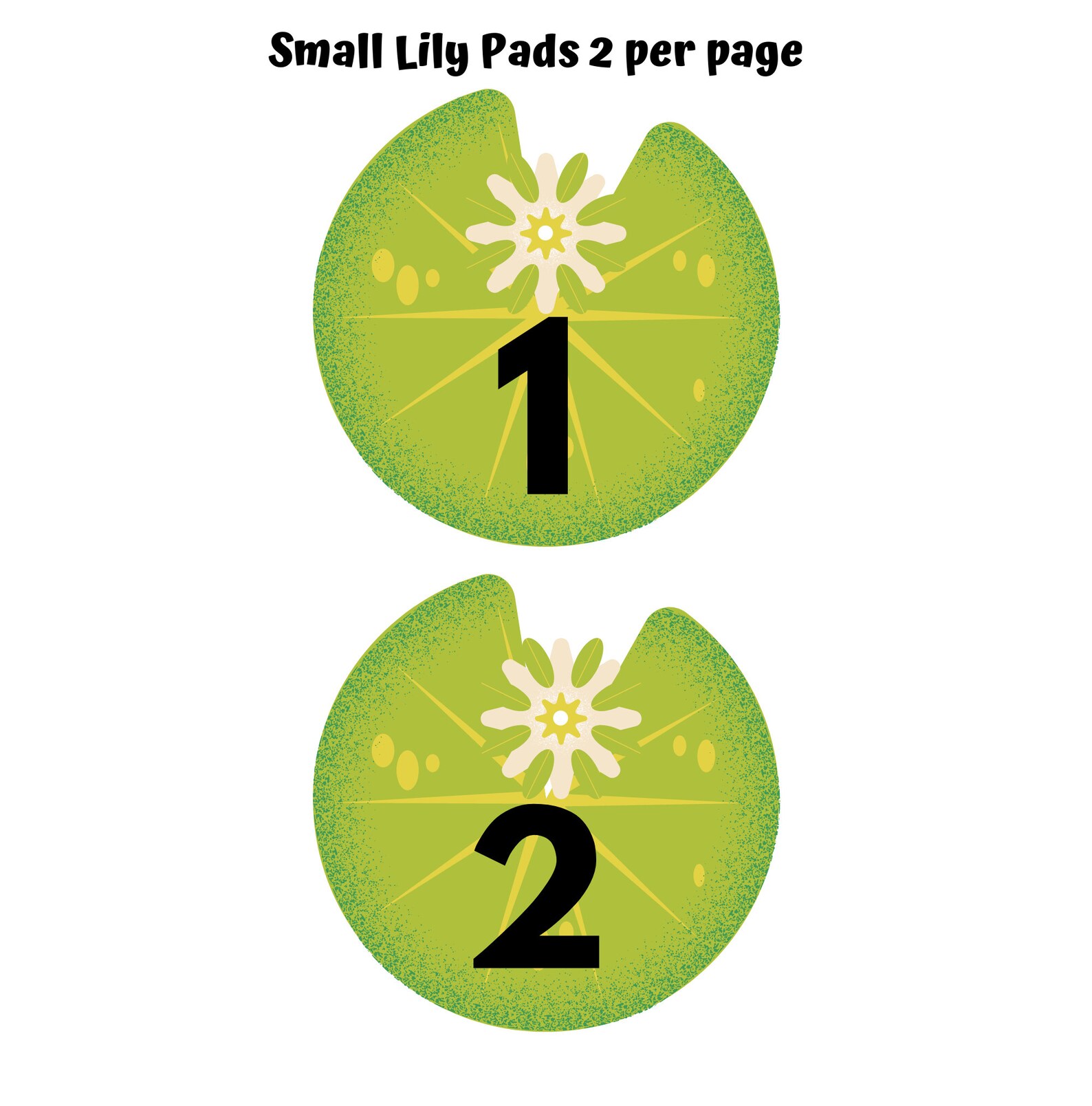 Preschool Math Activity, Frog Printables, Counting Activities ...