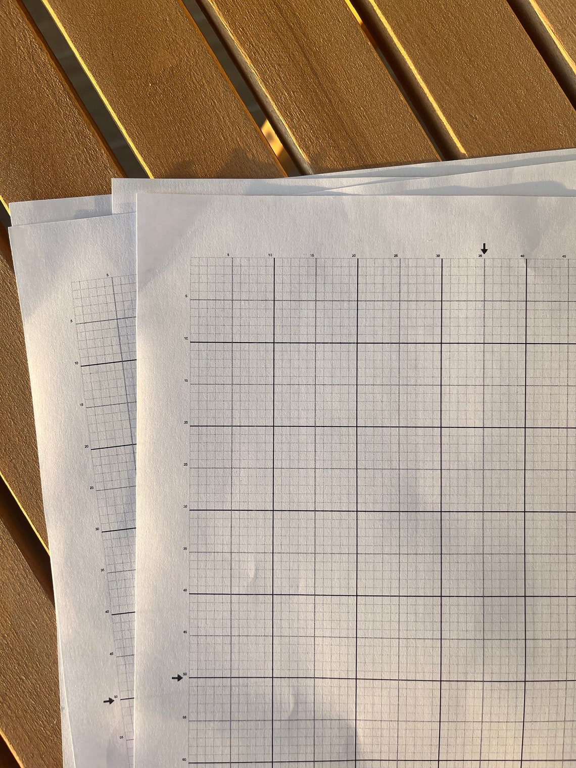Printable Graph Paper (70x100) - PDF - Cross Stitch Blank Template - A4 ...