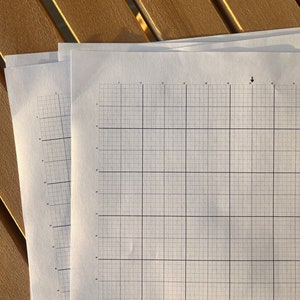Printable Graph Paper (70x100) - PDF - Cross Stitch Blank Template - A4 ...