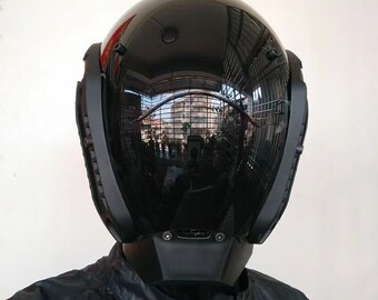 Cyberpunk Full Face Mask - Etsy