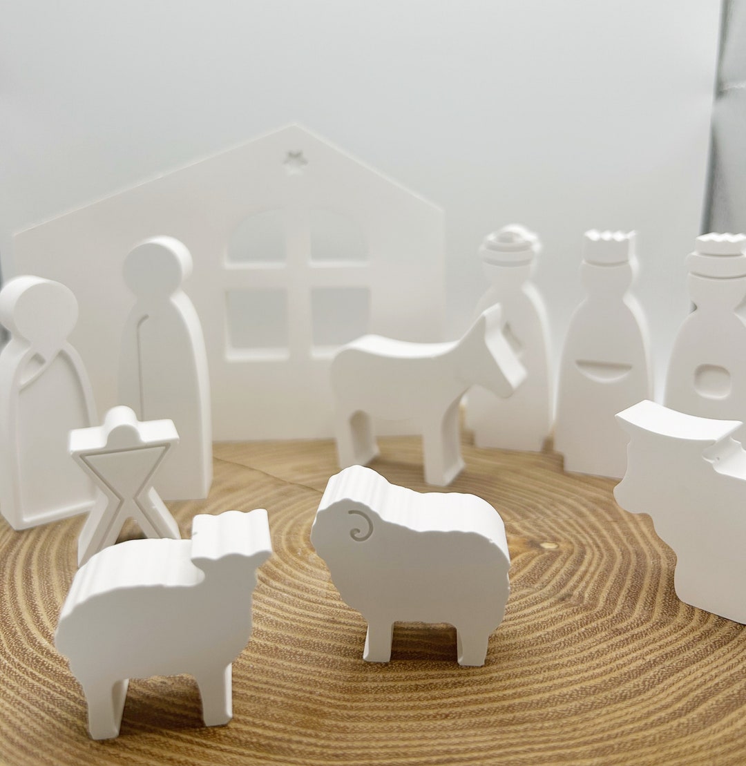 Nativity Scene/christmas/mini Nativity Scene - Etsy