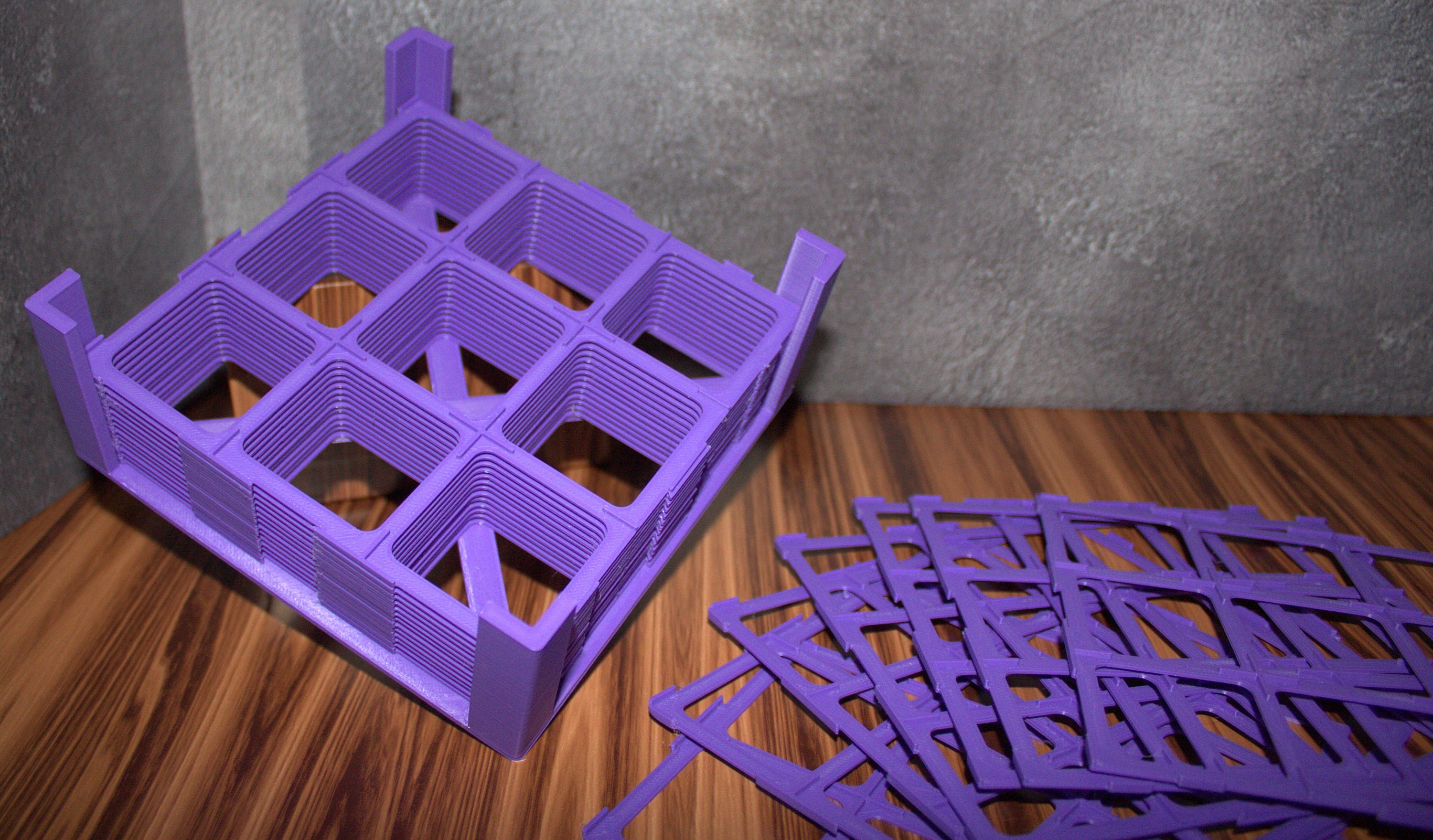 Carcassonne / Karak Tile Grids. Free Holder With Each 20 Piece Set. - Etsy