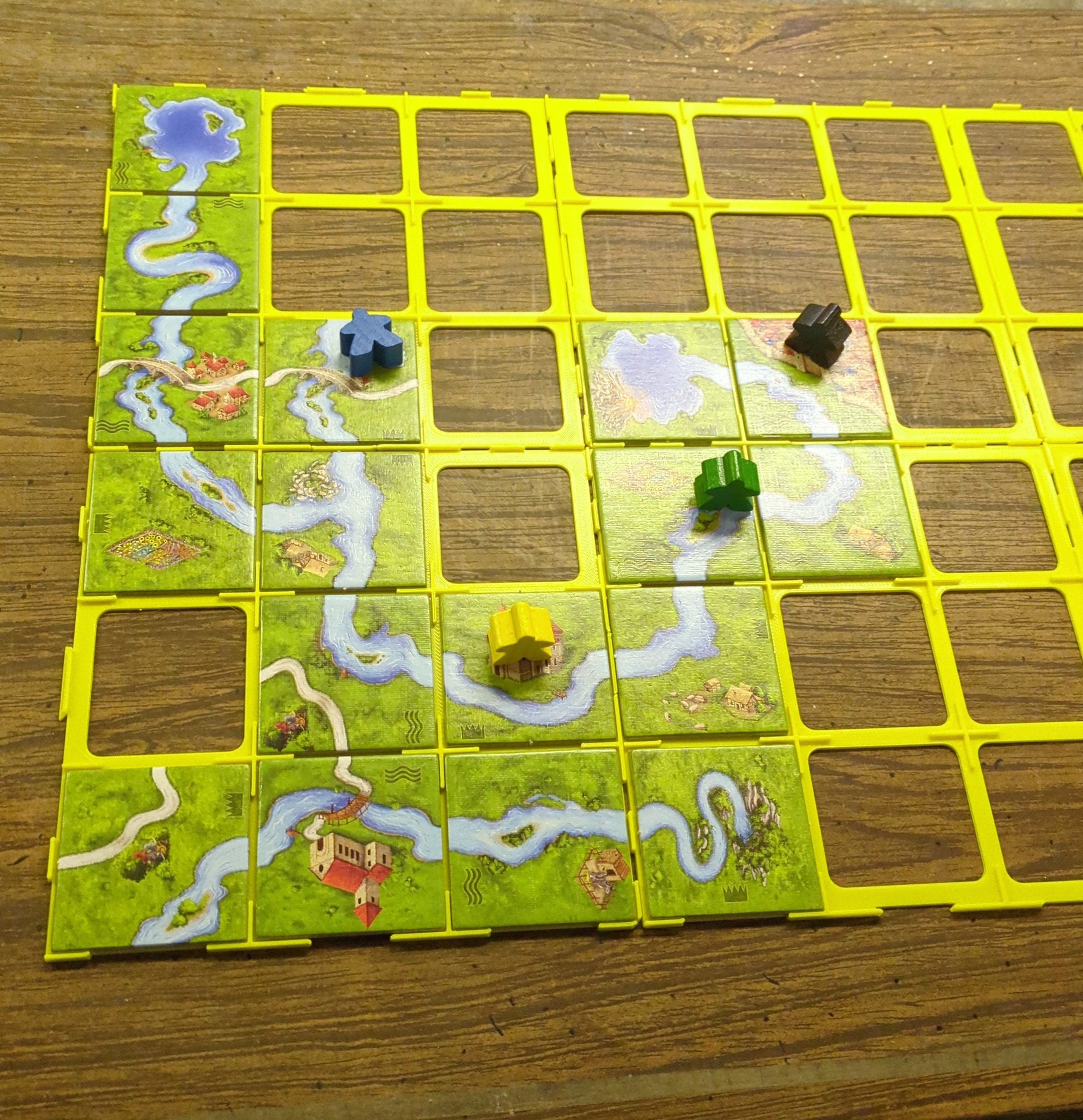 Expansion Set of Meeples Carcassonne Tabletop Boardgame Processional ...