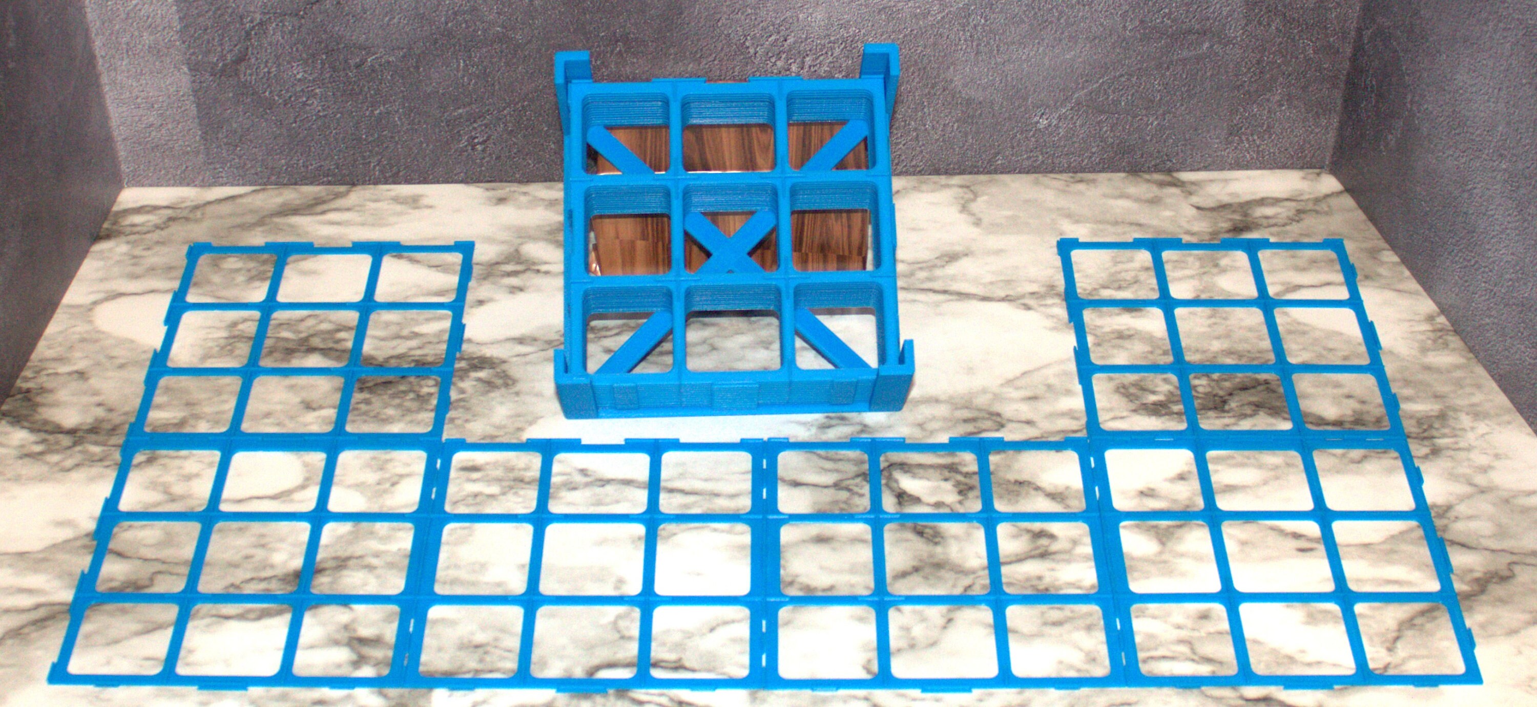 Carcassonne / Karak Tile Grids. Free Holder With Each 20 Piece Set. - Etsy