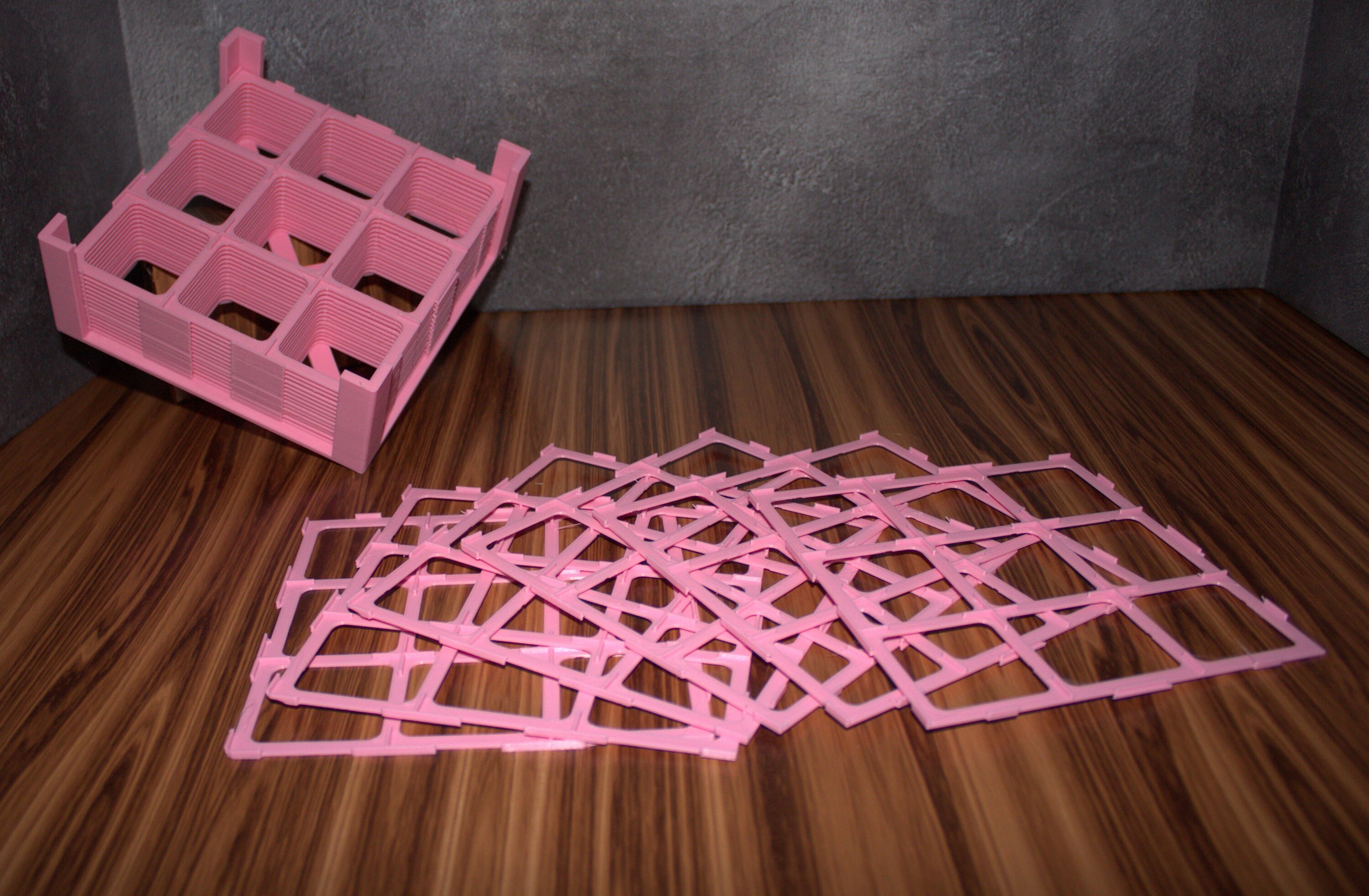 Carcassonne / Karak Tile Grids. Free Holder With Each 20 Piece Set. - Etsy