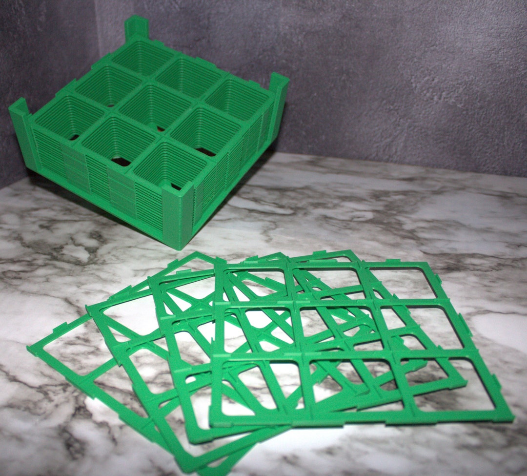 Carcassonne / Karak Tile Grids. Free Holder With Each 20 Piece Set. - Etsy