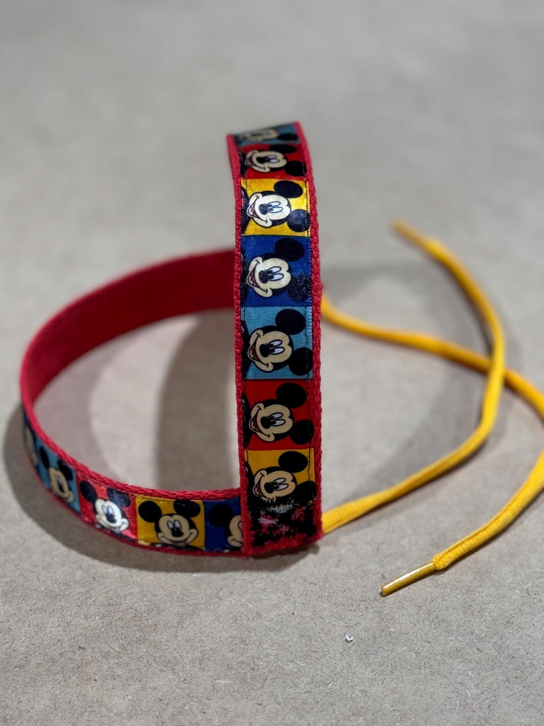 Mickey Blocks on Red- Nebulizer Mask Holder - Etsy