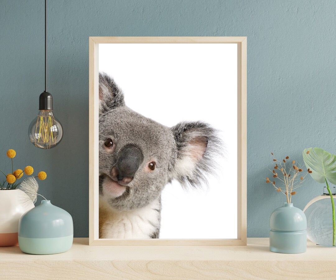 Koala A4/A3 PRINT Only Unframed Bedroom Home Decor Gift Ideas Free ...