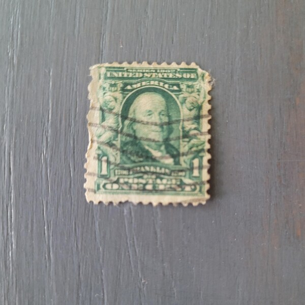 Ben Franklin Stamps - Etsy