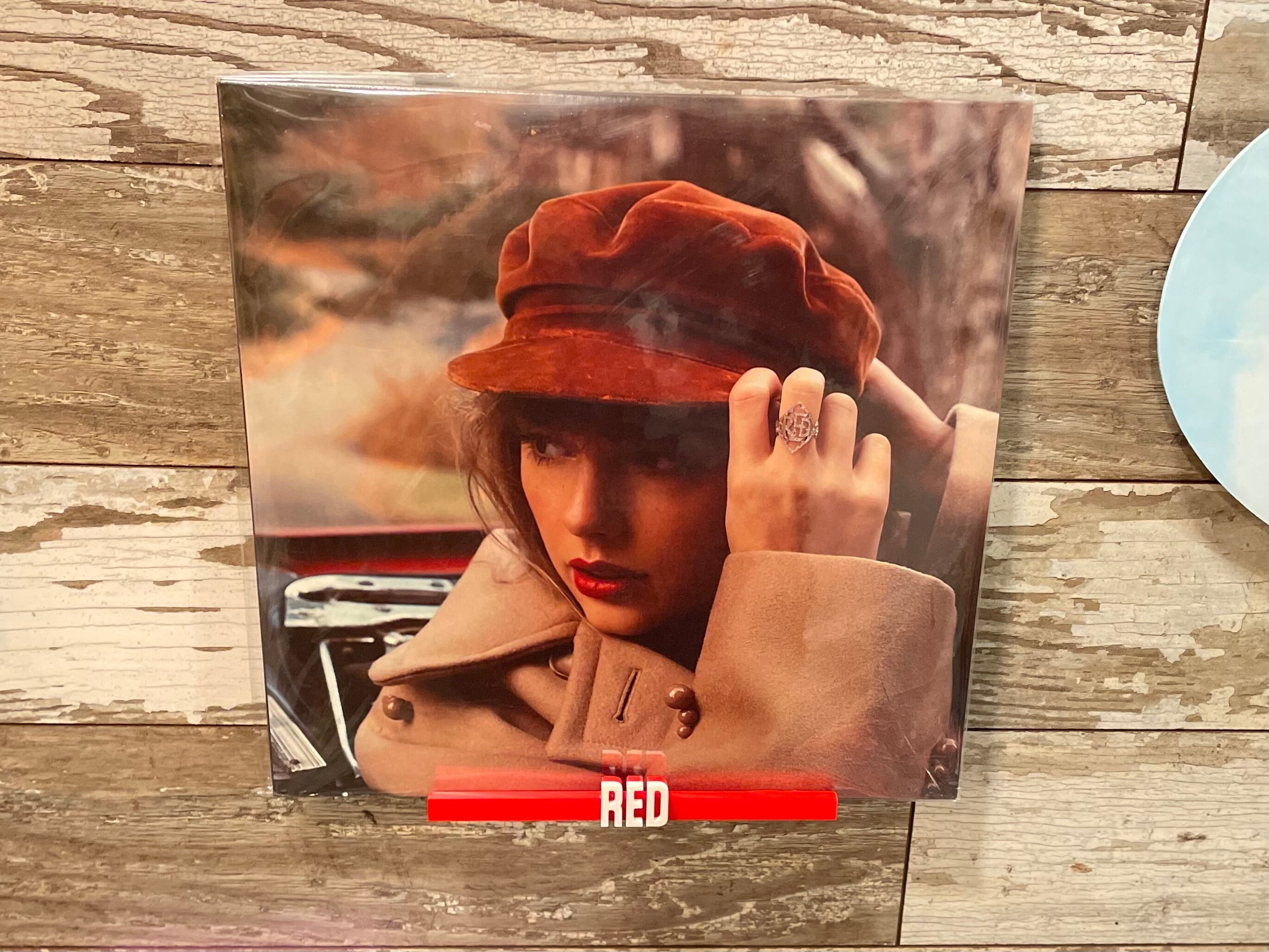 Taylor Swift Red Eras Color Vinyl Record Holder Wall - Etsy