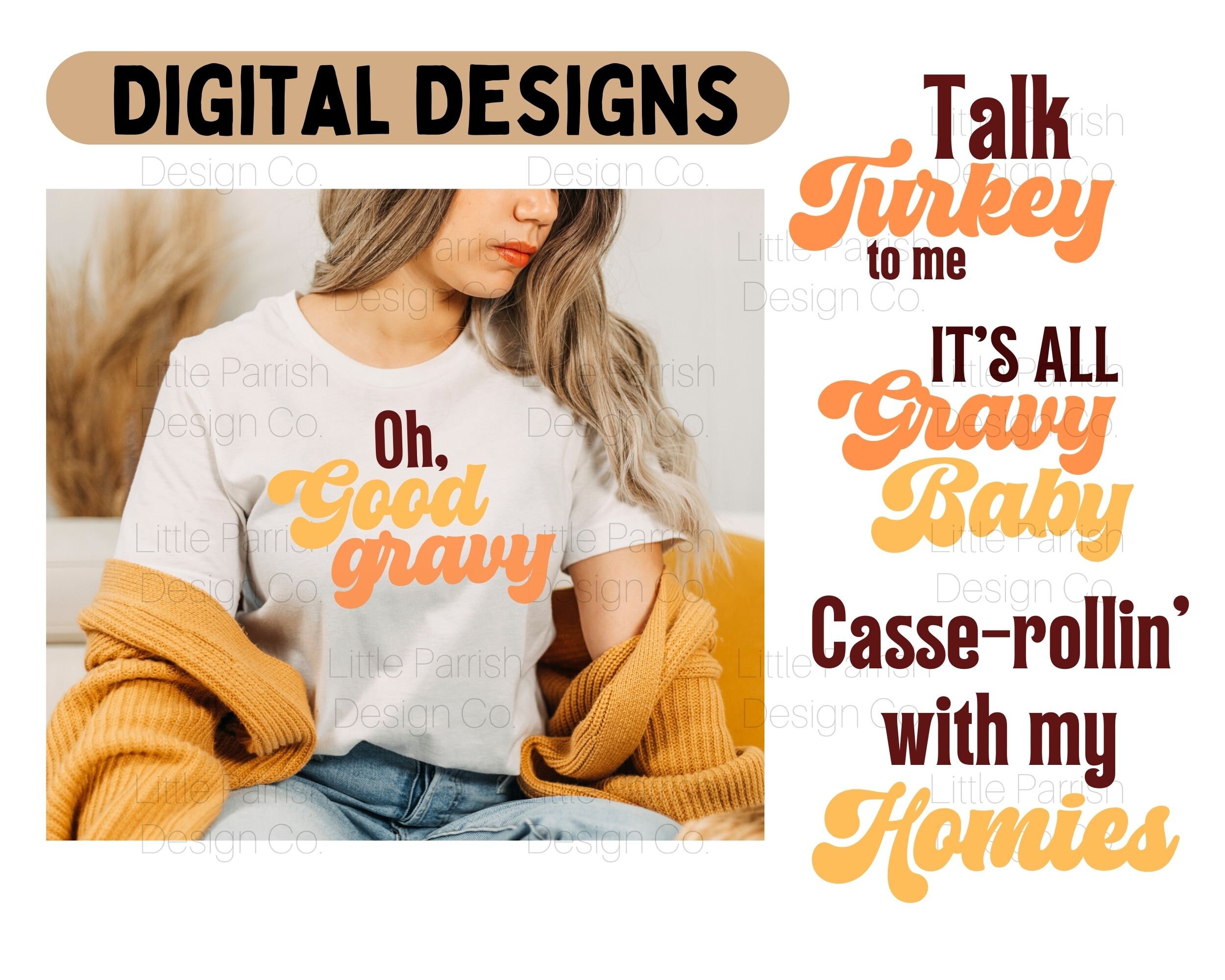 Casse-rollin With My Homies Svg - Thanksgiving Svg - Matching Family ...