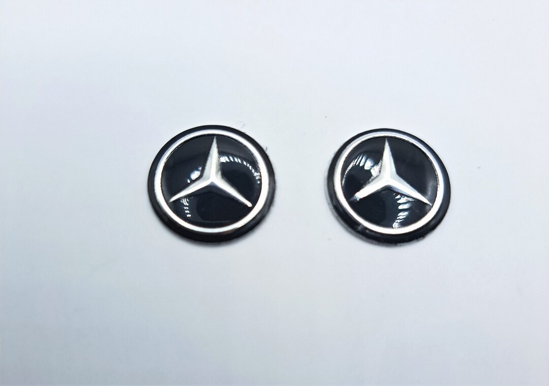 2 X 14mm Mercedes Keyfob Badges for Keyfob Refurbishment - Etsy