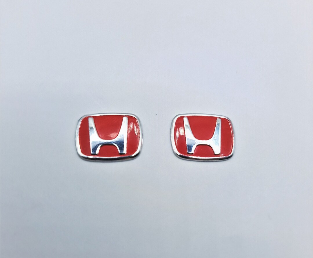 2 X Red Honda Keyfob Badge Logo for Key Refurbishment - Etsy UK