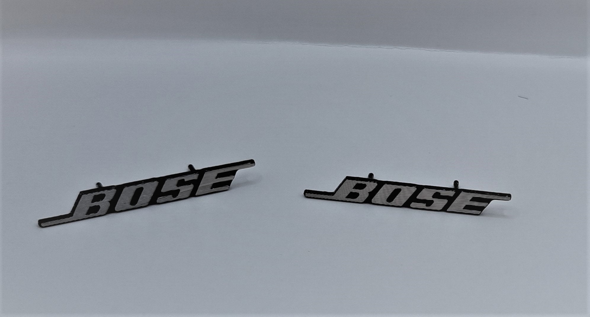 2 X Bose Aluminium Pin Speaker Grill Badges - Etsy