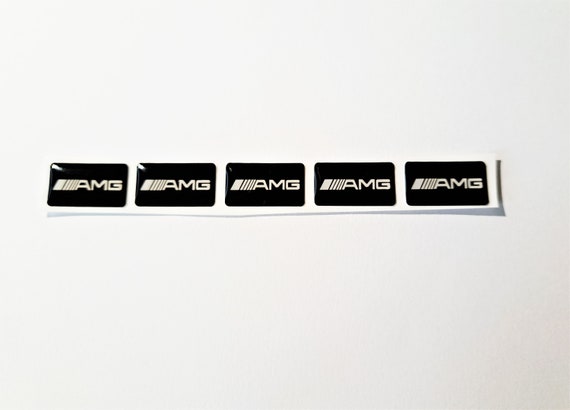 5 X AMG Self Adhesive Badges - Etsy