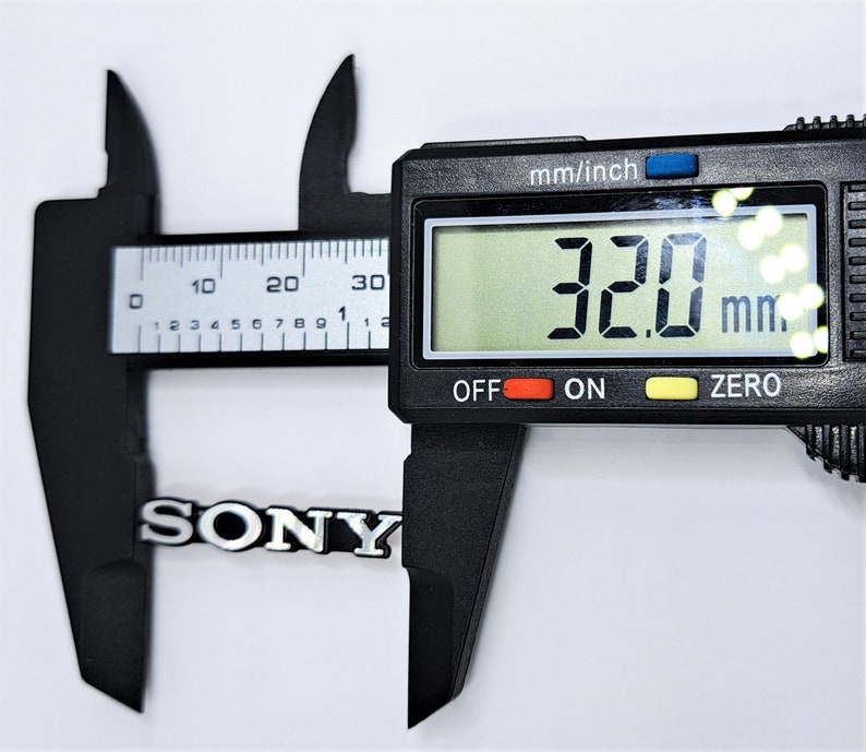 4 X SONY Speaker Sticker Emblem Brushed Aluminium 3D Badge Logo Car ...