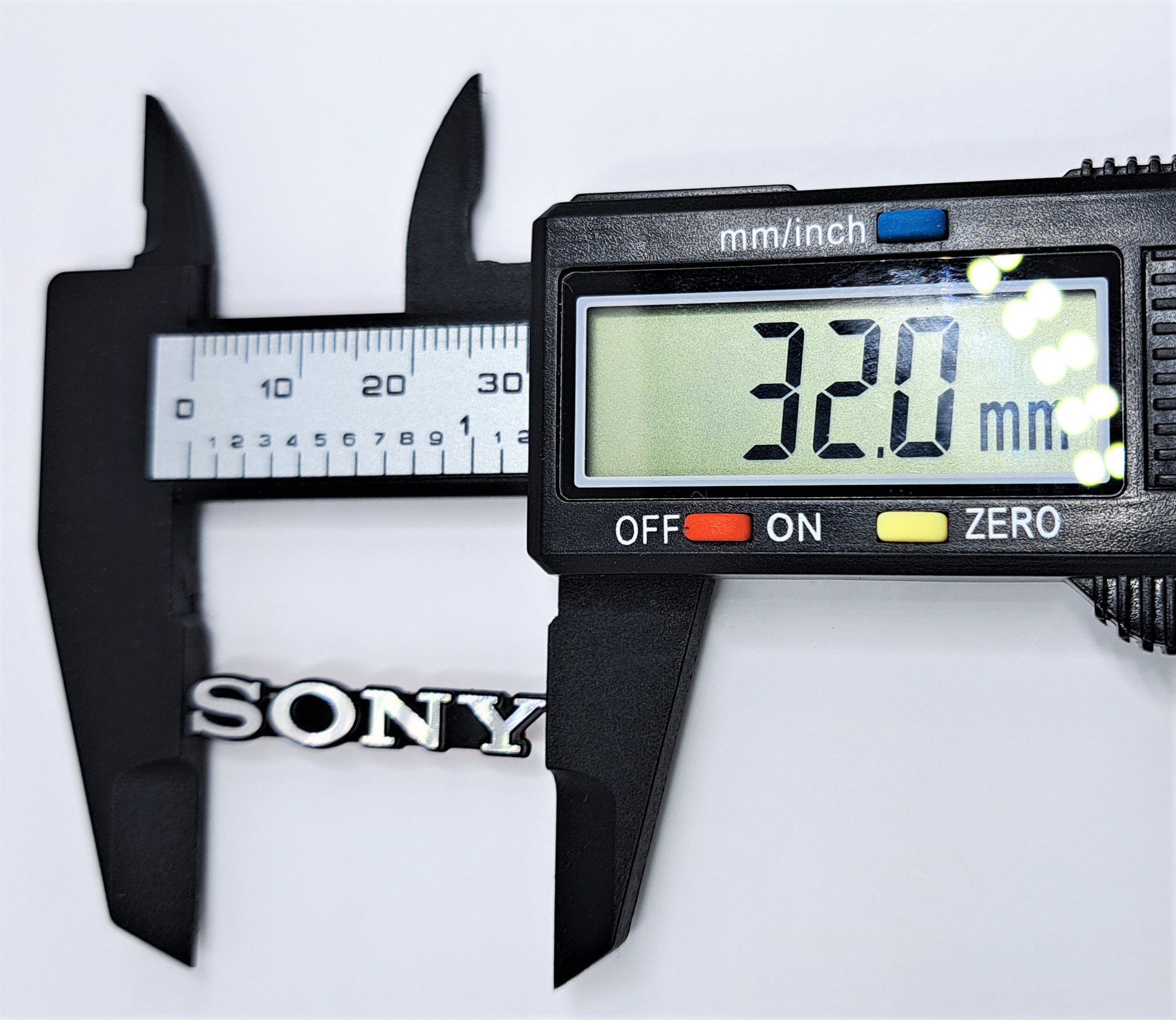 4 X SONY Speaker Sticker Emblem Brushed Aluminium 3D Badge Logo Car ...