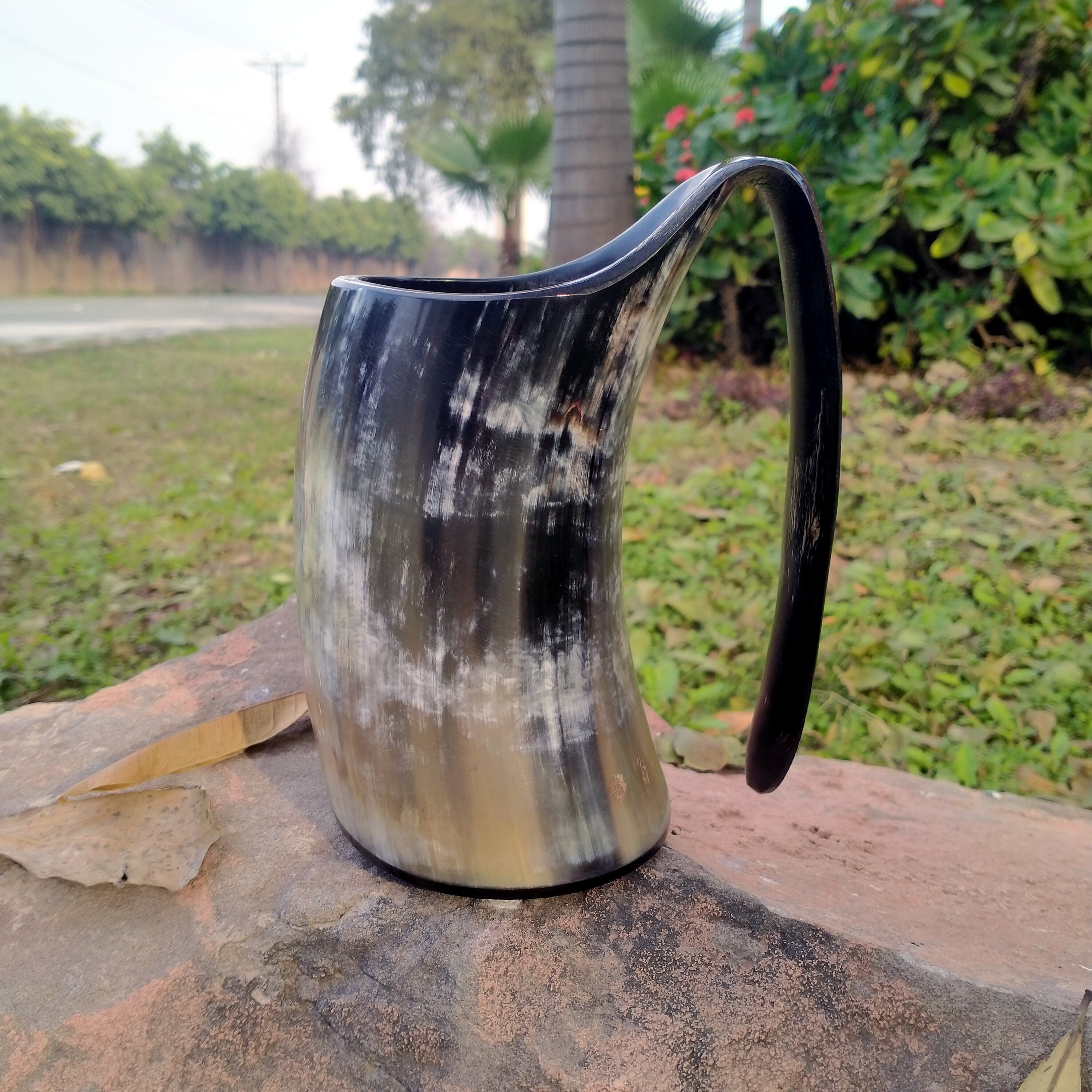 Handcrafted Horn Mugs, Viking Drinking Horn Mugs, Handmade Horn Mugs ...