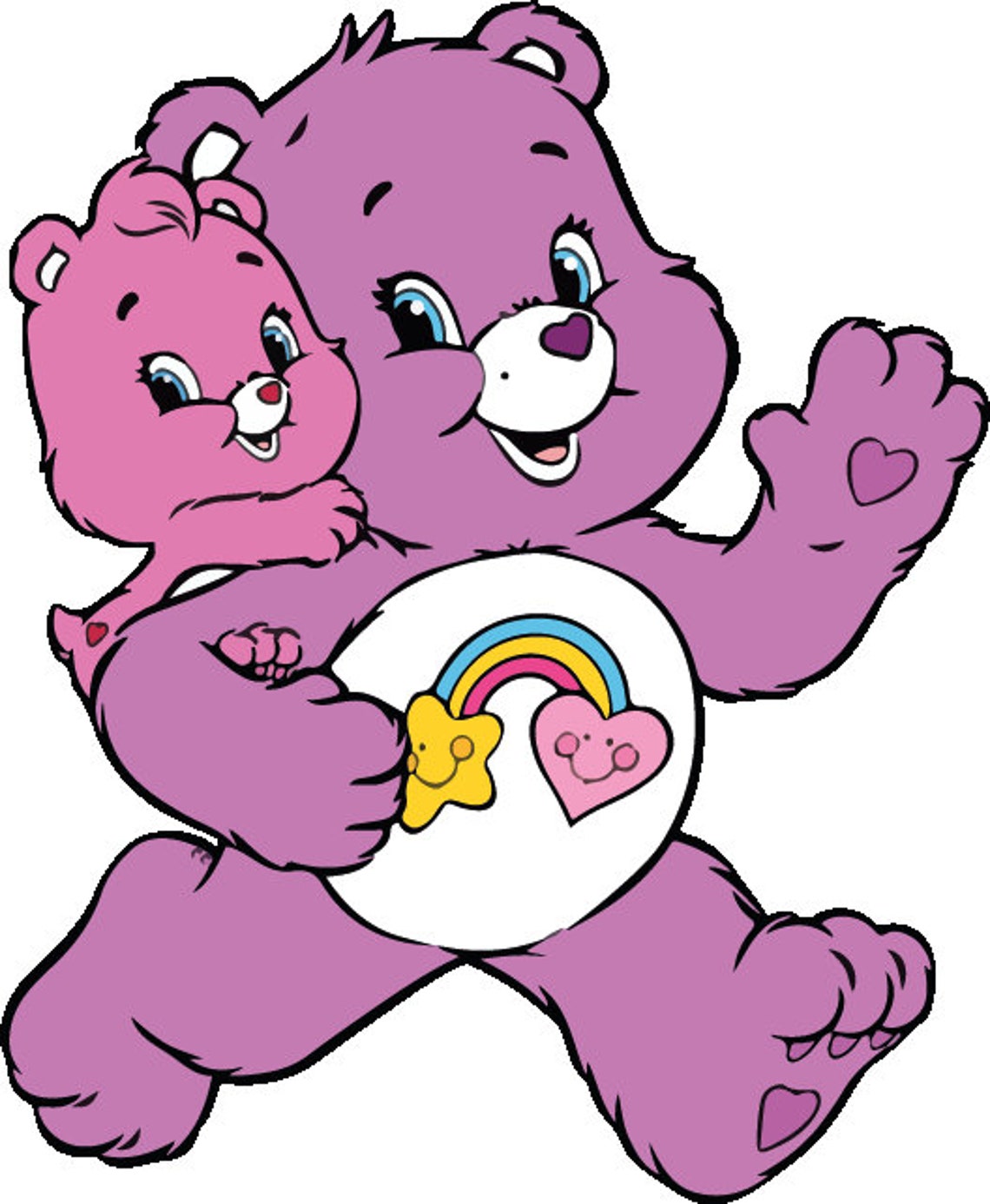 Cute Care Bears Cartoon SVG-PNG-PDF Layered Files - Etsy