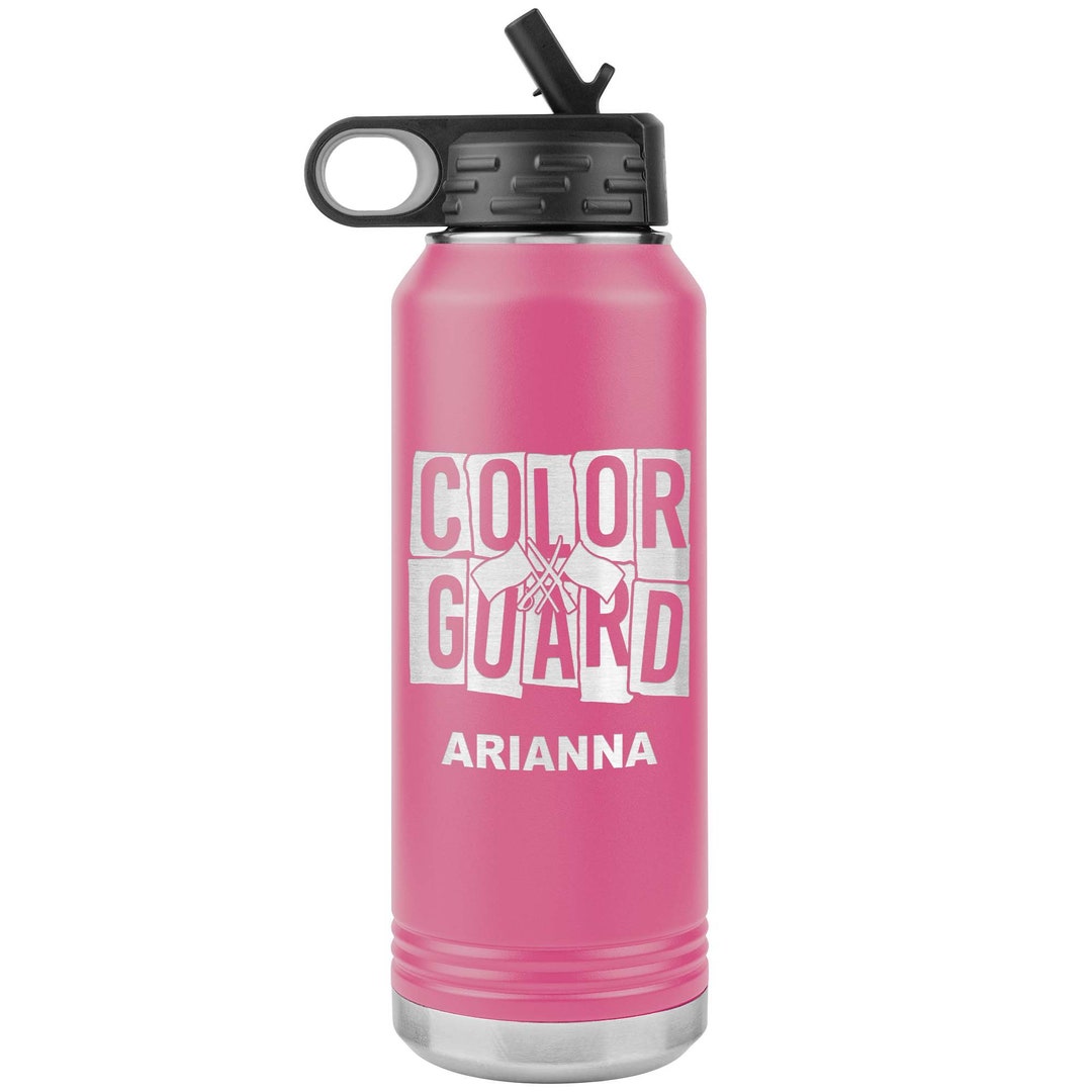 Personalized Color Guard Water Bottle / Tumbler Gift for Color Guard ...