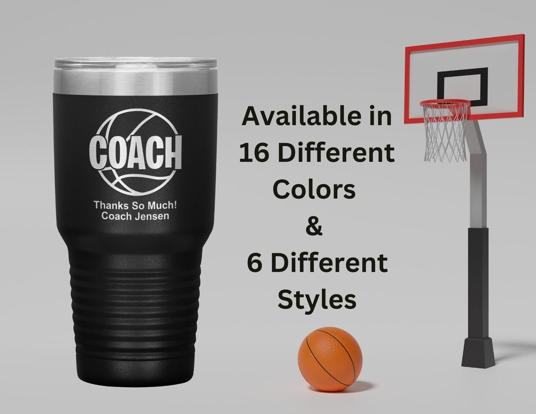 Personalized Basketball Coach / Basketball Coach Water Bottle ...