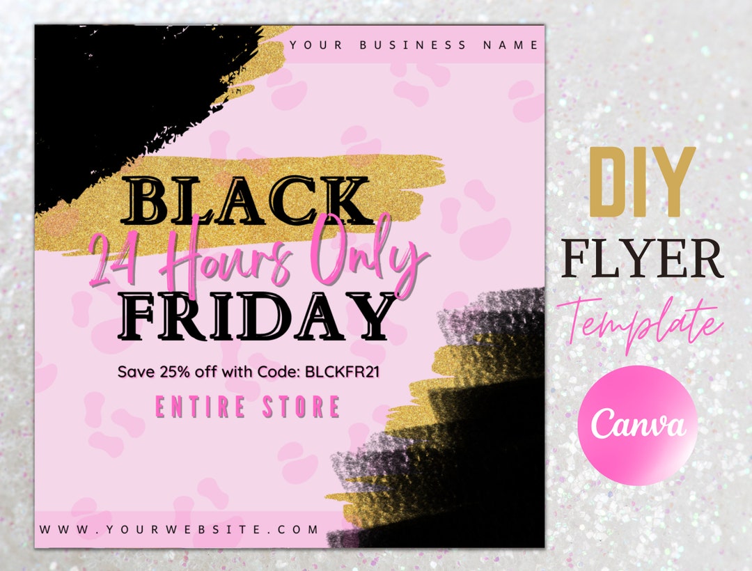black-friday-24-hours-only-flyer-diy-shop-now-product-marketing-hair