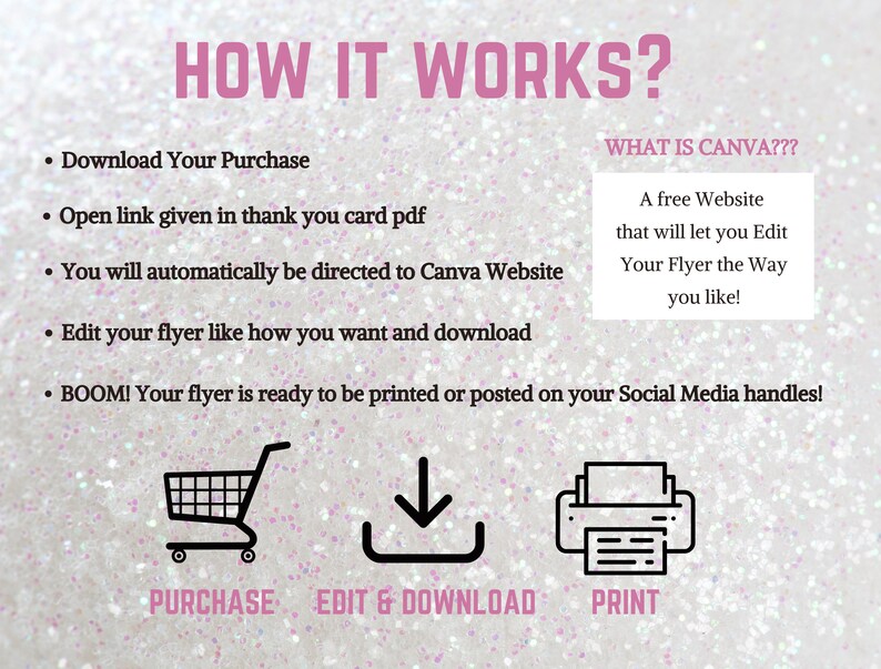 Official Website Launch Flyer DIY Flyer Template Business - Etsy