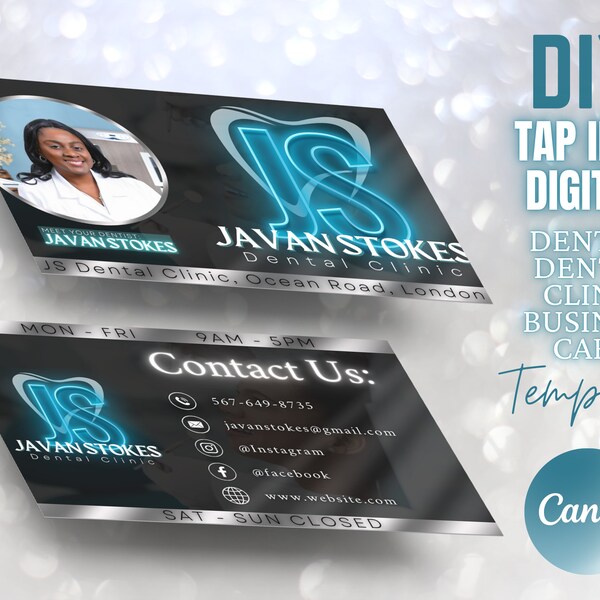 Dentist Business Card - Etsy