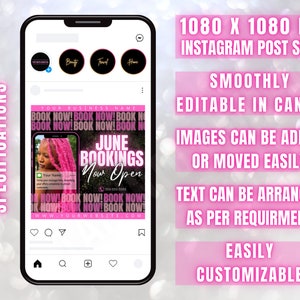 DIY Instagram Flyer Instagram Templates Digital Download Bundle Random ...