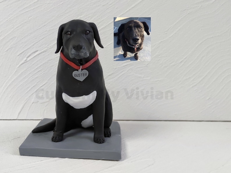 Custom Dog Figurine, Dog Statue, Dog Memorial Gift, Dog Loss Gift ...