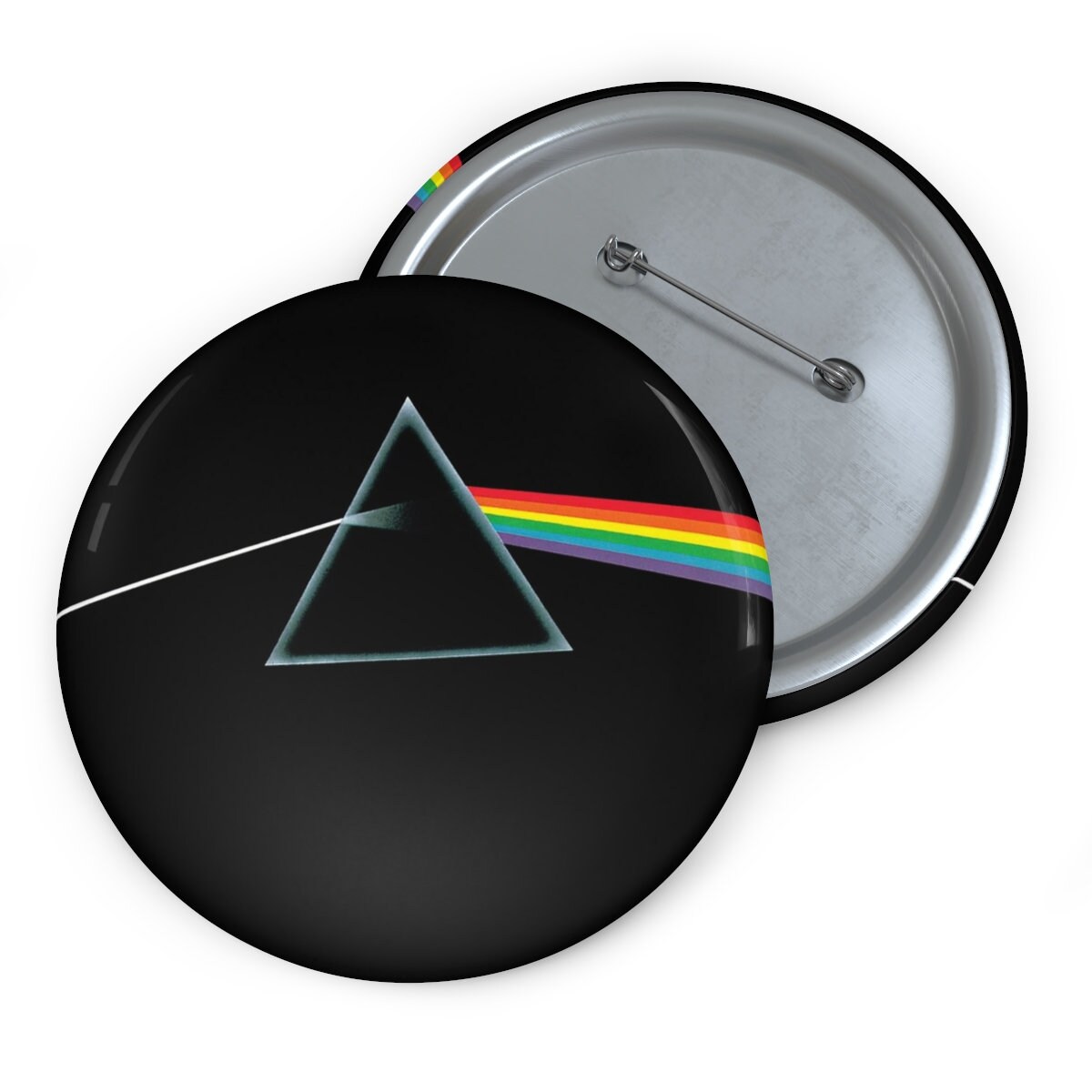 Pink Floyd Dark Side of the Moon Custom Pin Buttons - Etsy