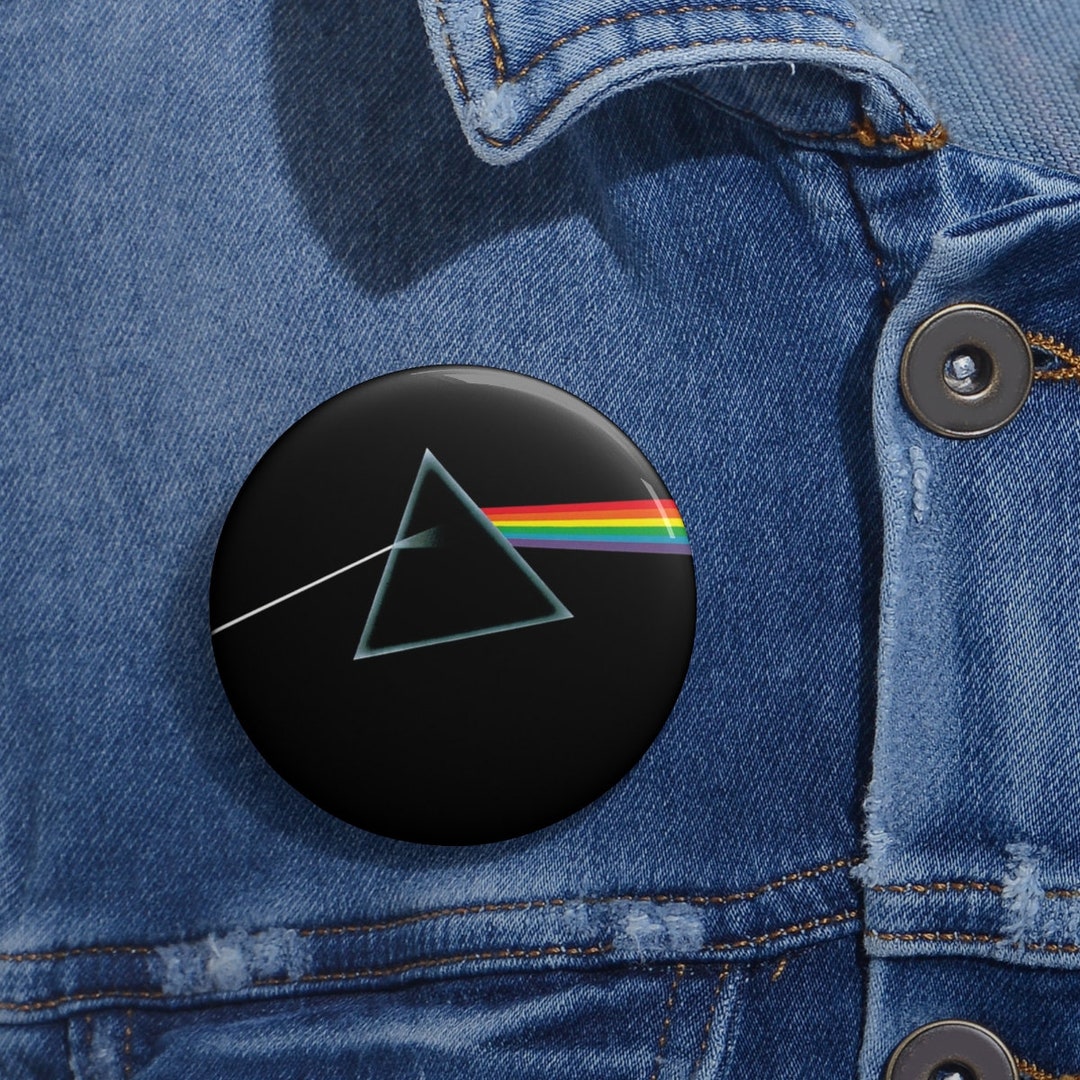 Pink Floyd Dark Side of the Moon Custom Pin Buttons - Etsy
