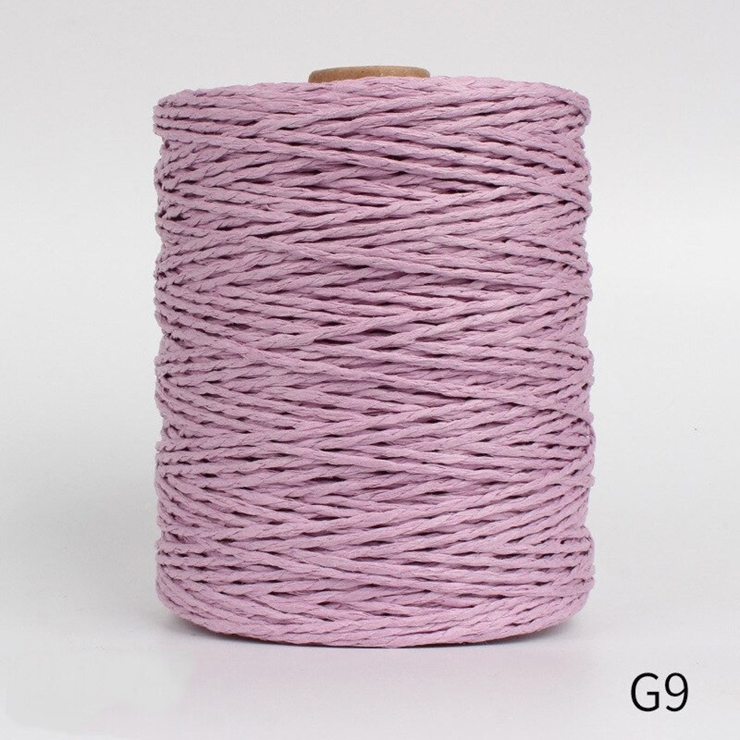 Paper Yarn Craft Yarn Raffia Yarn Crochet Raffia Macrame Paper Weaving ...