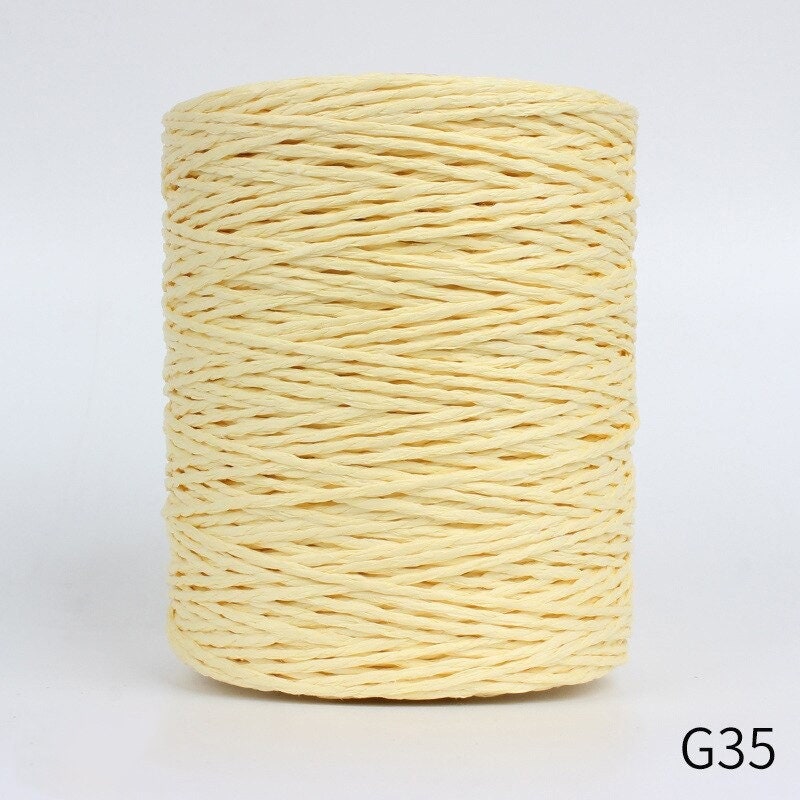 Paper Yarn Craft Yarn Raffia Yarn Crochet Raffia Macrame Paper Weaving ...