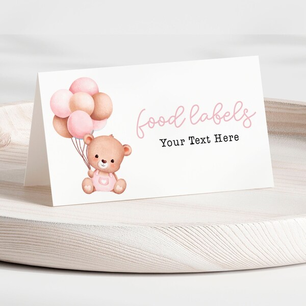 Pink Teddy Bear Cards Holder - Etsy