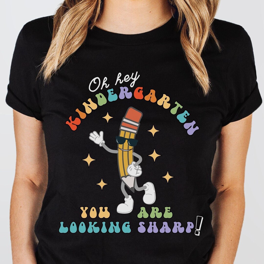 Oh Hey Kindergarten Shirt, Elementary School Spirit Shirts, Kinder Crew ...