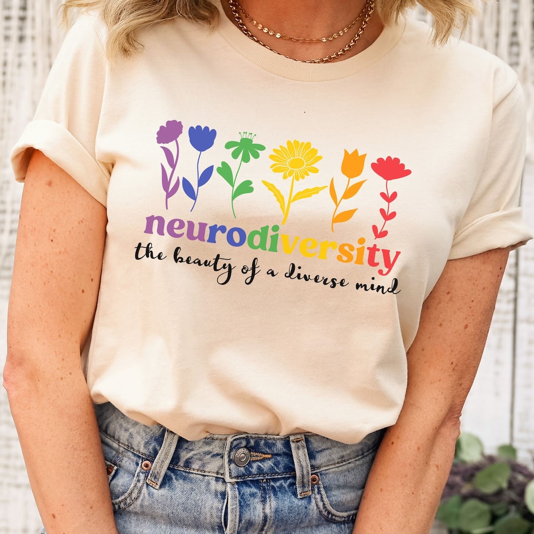 Therapy ABA T Shirts Nonverbal Autism Shirt Embrace Neurodiversity ...