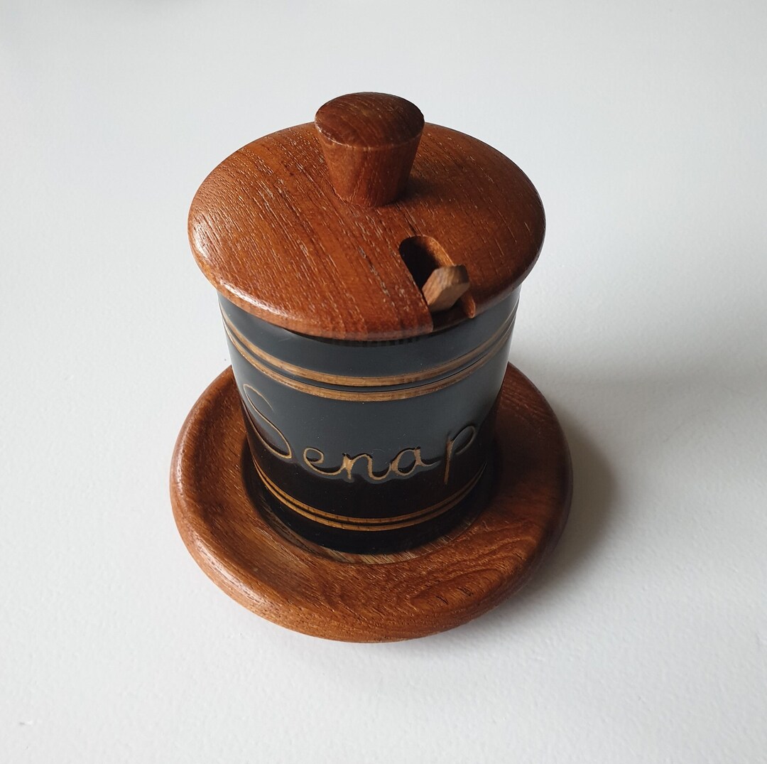 A Vintage Swedish Mustard Pot From Töreboda Keramik and Karl Holmberg ...
