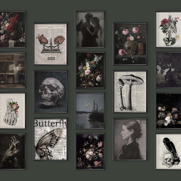 Dark Academia Decor - Etsy